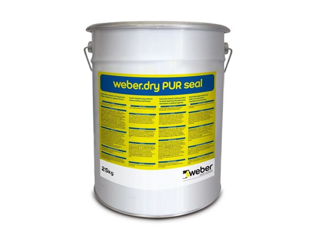 weber. dry PUR seal : Гідроізоляція поліуританова > Гідроізоляційні ...